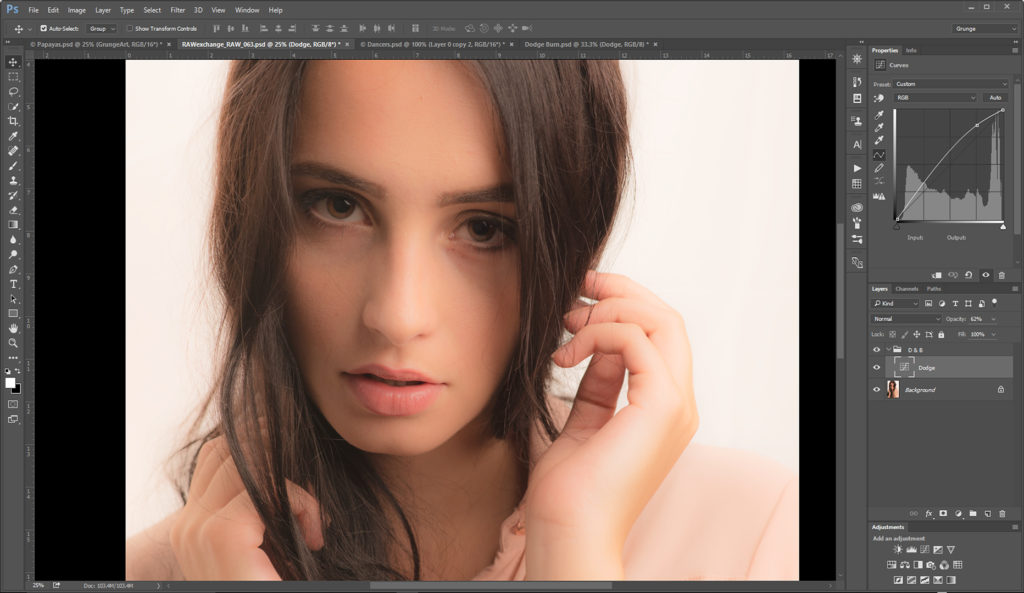 Dodging and Burning Techniques