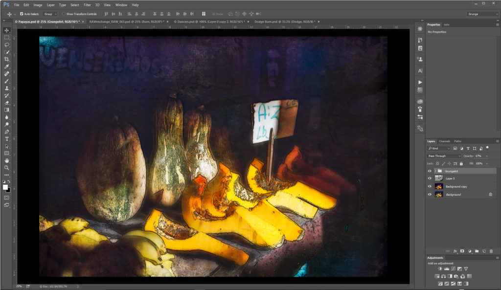 PS example 3 Grunge » Shift Art