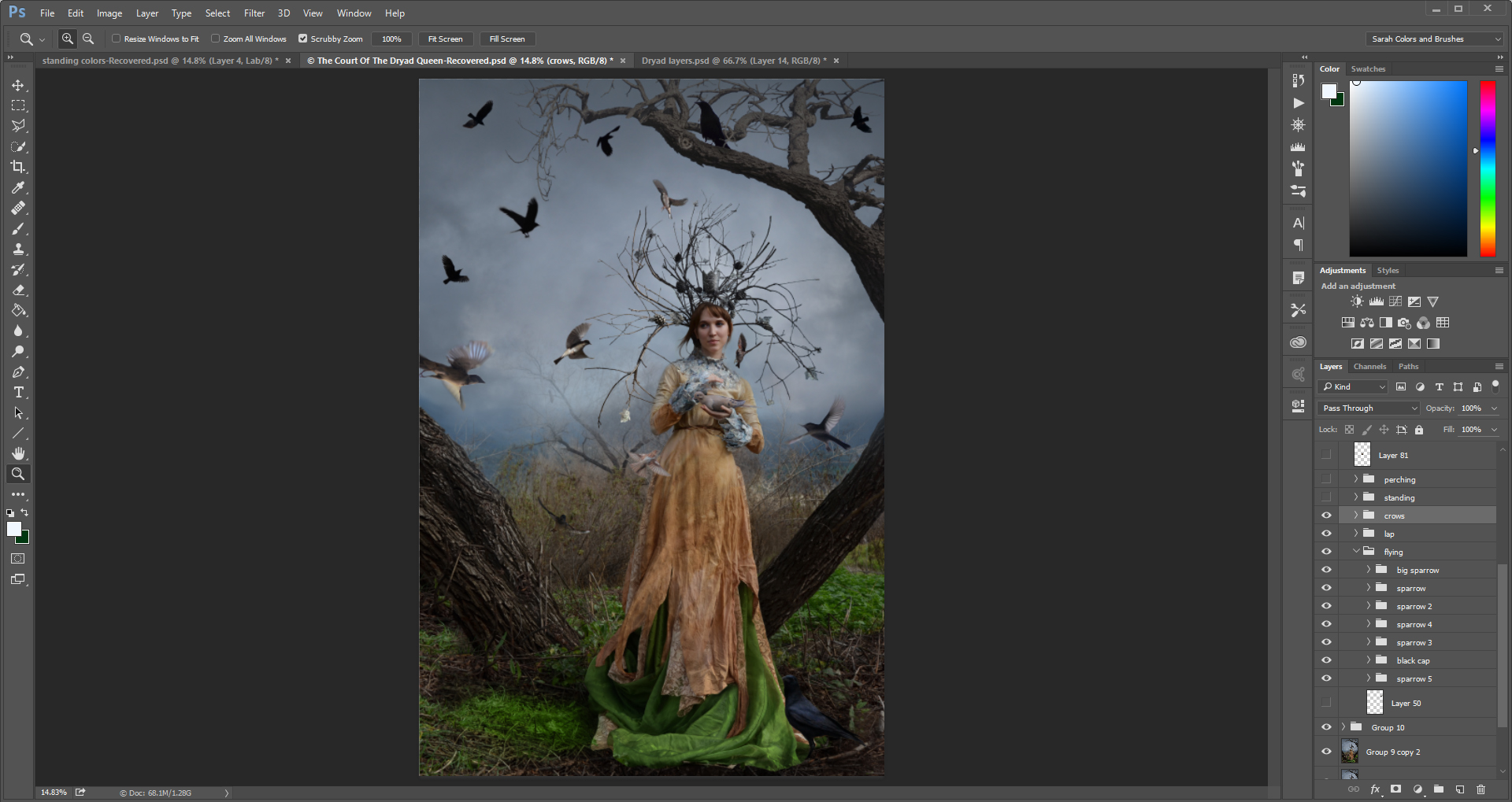 Dryad layers 13 » Shift Art