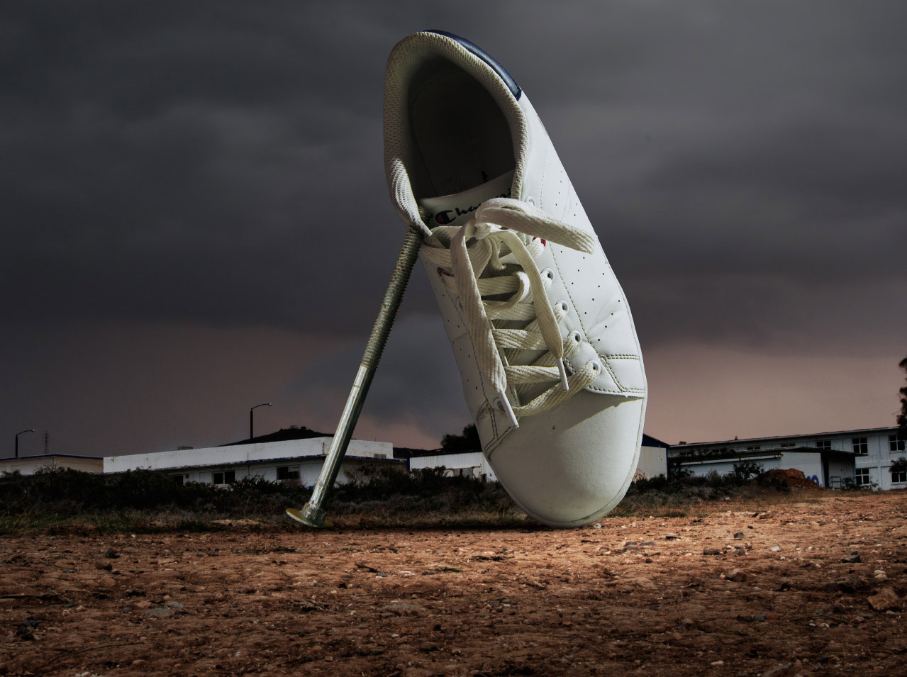 The Big Shoe by George Christakis