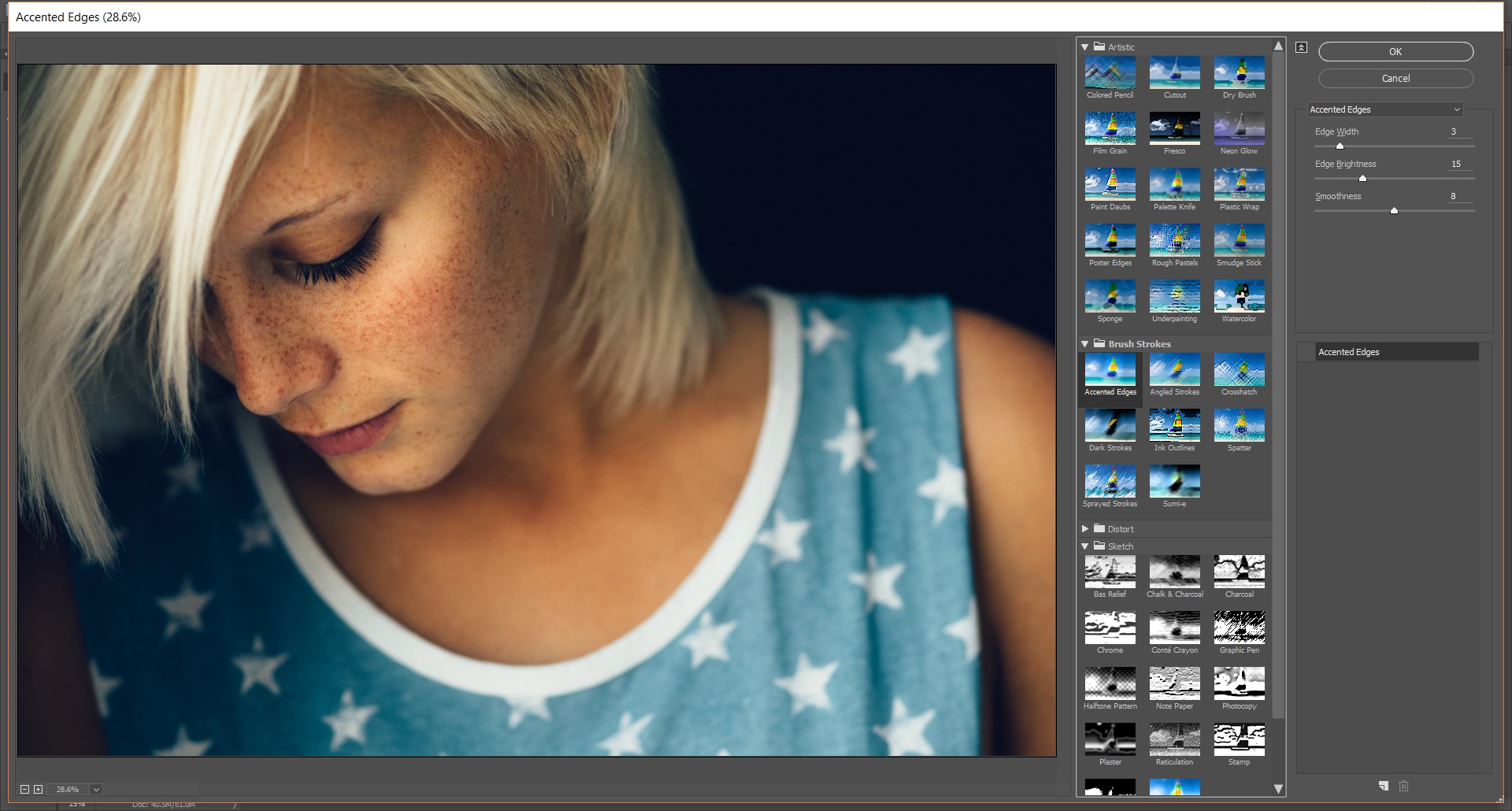 Applying Selective Filter Effects
