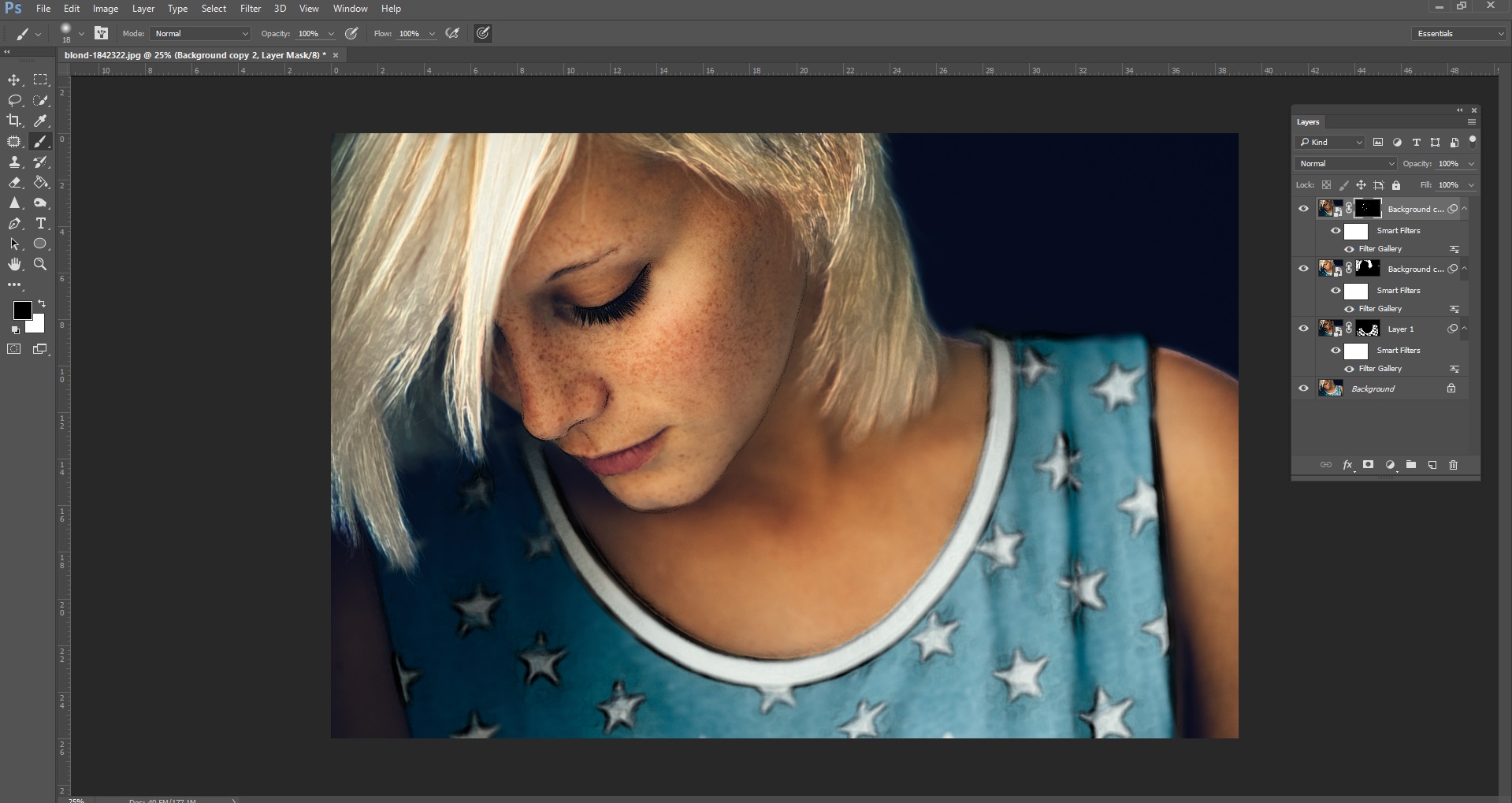 Applying Selective Filter Effects