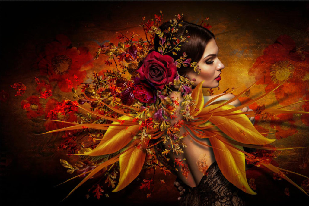 Yellow Winged Faerie by Gail Edwards